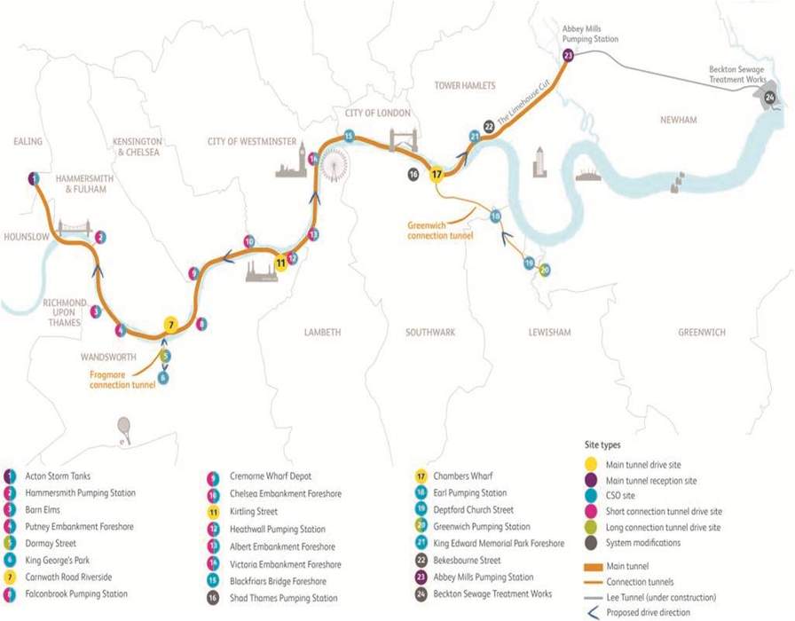 Thames Tideway Tunnel Facts and News Updates | One News Page